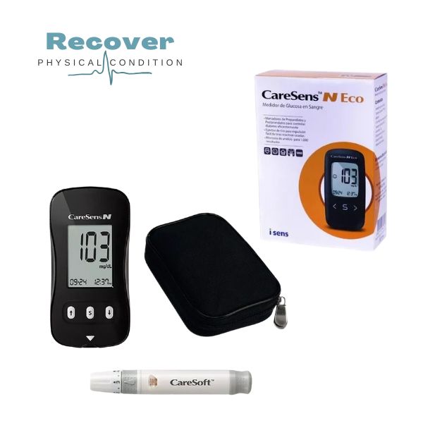 Kit Medidor Glucosa Caresens N+50 Tiras Reactivas – Caresens – RecoverPh