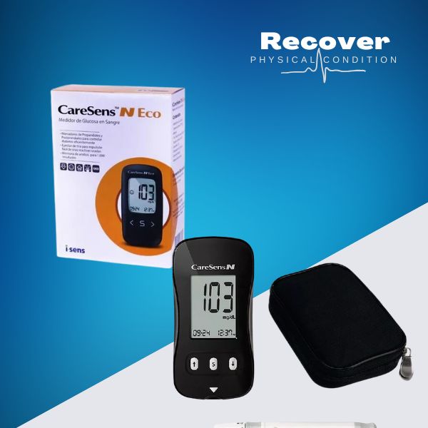 Kit Medidor Glucosa Caresens N+50 Tiras Reactivas – Caresens – RecoverPh